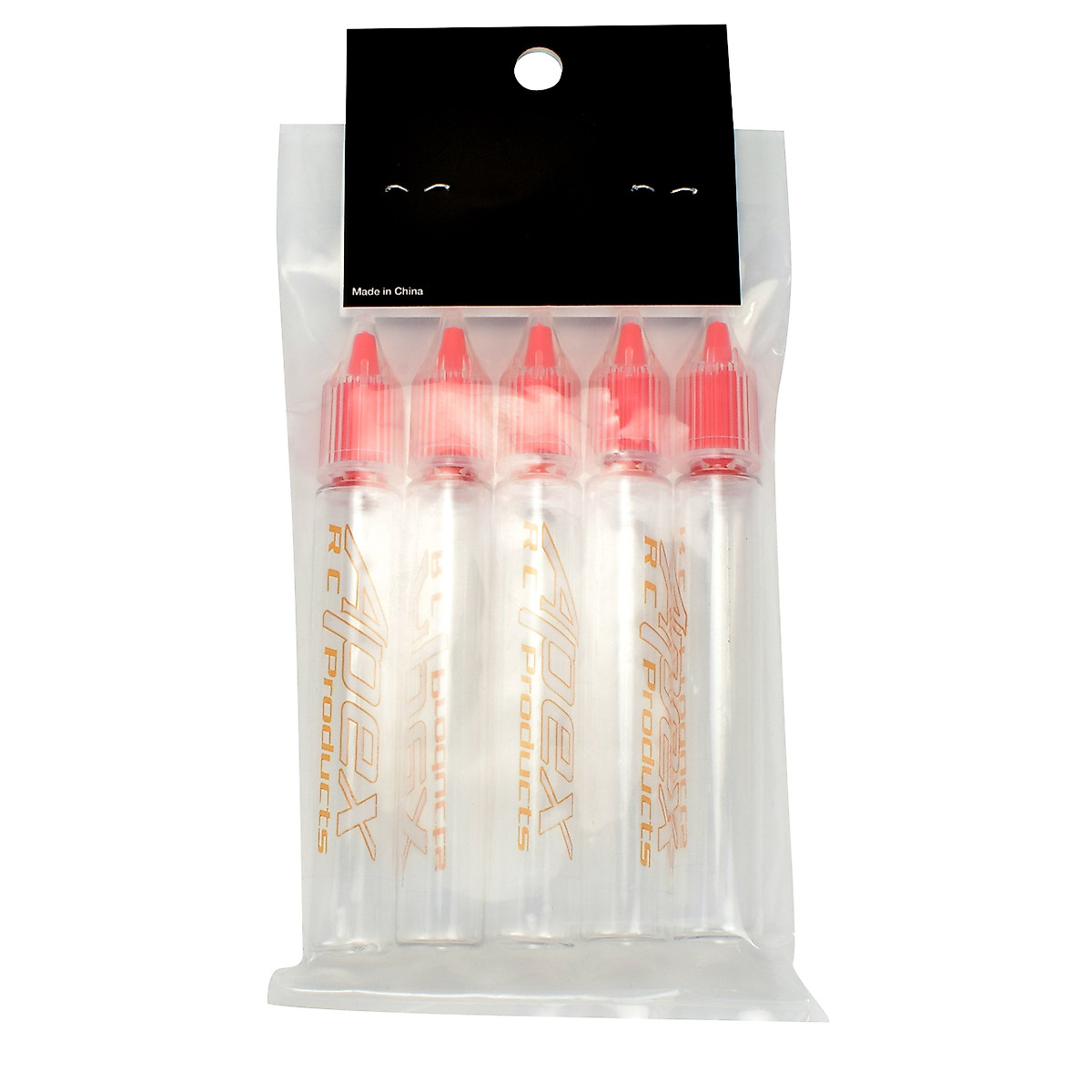 Apex RC Products 15ml / .5oz Oil/Fluid Dropper Plastic Bottle Applicator - 5 Pack 2100