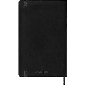 Moleskine Classic 18 Month 2022-2023 Weekly Planner, Soft Cover, Large (5" x 8.25"), Black