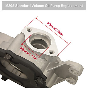 M295 Oil Pump Replace 12586665, LS Oil Pump for Chevy Silverado, Suburban, Tahoe, Trailblazer, GMC Sierra, Yukon, Cadillac LS1 LS3 LS2 LS6 4.8L 5.3L 6.0L