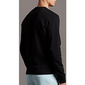 Lyle & Scott Men's Logo Sweatshirt, Black, L