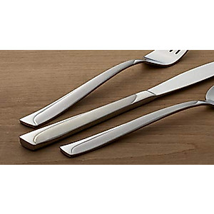 Oneida, Service for 8 Madeline 51 Piece Everyday Flatware Caddy, 18/0 Stainless Steel, Silverware Set