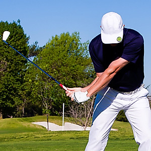 GHHJX Golf Ball Markers for Putting Green Magnetic Ball Marker Hat Clip Golf Putting Aid Green Reader