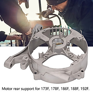 Motor Rear Bracket Generator Metal End Cover Generator Back Housing 3‑8KW Generator Rear End Housing for 173F 178F 186F