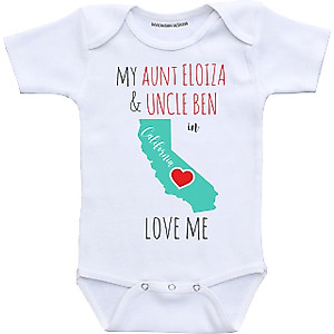 Daiichiban Designs My Aunt and Uncle love me baby clothes (3 months)