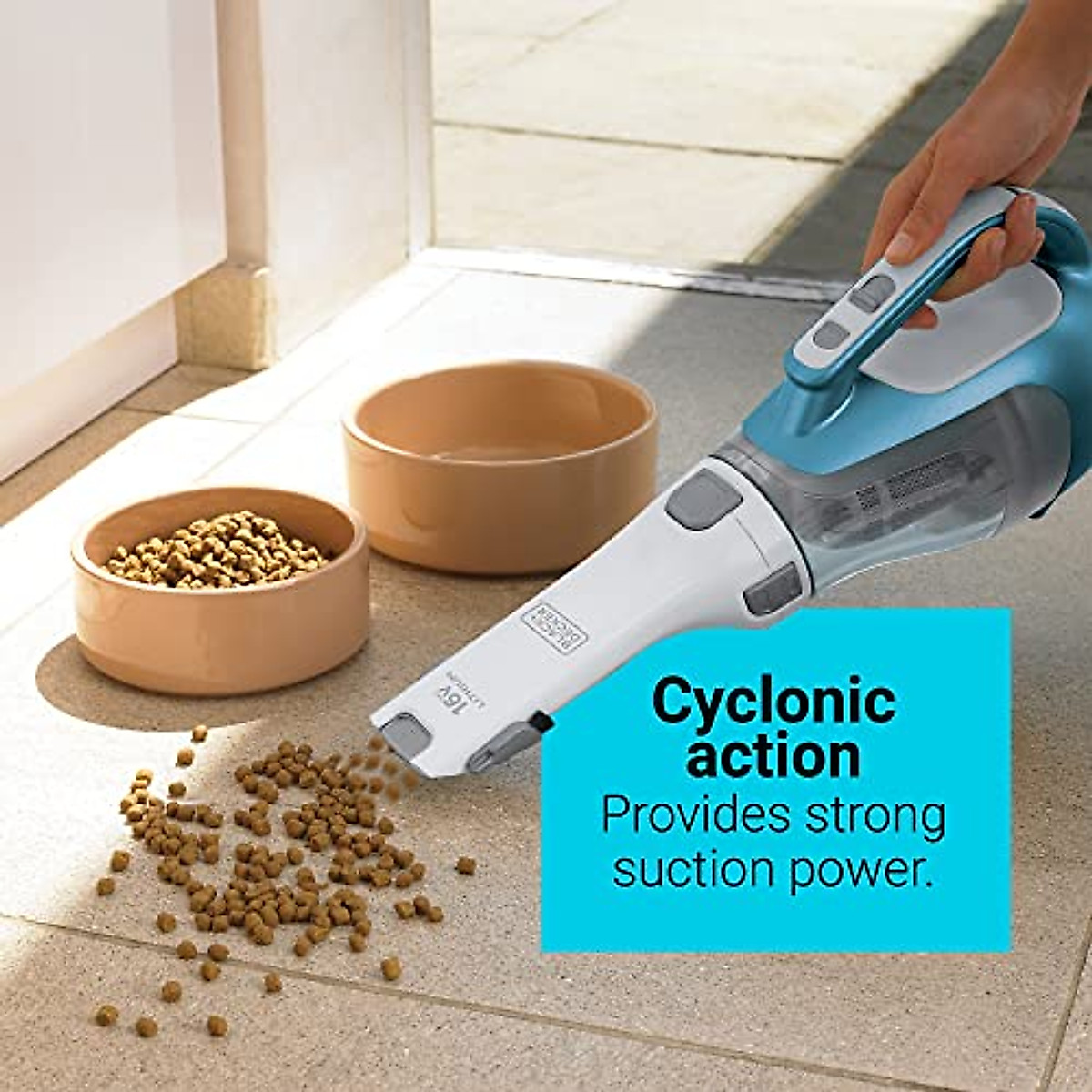 BLACK+DECKER dustbuster AdvancedClean Cordless Handheld Vacuum (CHV1410L)