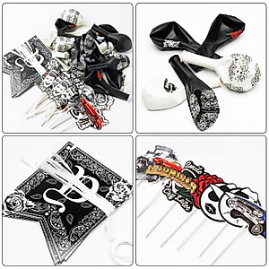 Wood Homing Cholo Birthday Party Decorations, Early 2000s Party Kit for Teens, Old School Black Cholo Theme Balloon, Happy Birthday Banner and Cake Topper for Party Decor, Cholo Theme Party Supplies