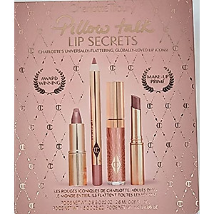 Charlotte Tilbury Pillow Talk Lip Secrets - Lip Cheat, Matte Revolution, Collagen Lip Bath, Charlotte's Jewel Lips