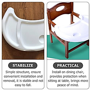 Snack Booster Fast Dining Tray Clip On High Chair Tray Removable Dining Tray for Hook on High Chair Supplies Hook on Chair Tray