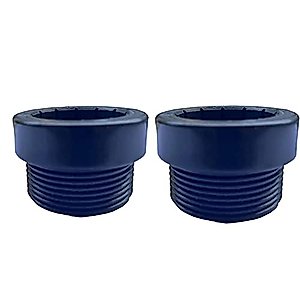JILINWEI 2Pcs Pool Umbrella Stabilizer Adapter,Threaded Adapter Sleeves ONLY Fits for 1 3/4" Aquastar Pool Umbrella Insert,Black