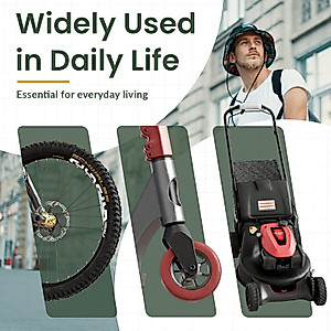 Titanker Bike Lock, Bicycle Lock 4 Feet Cable Lock 1/2 Inch Resettable Bike Lock Combination with Mounting Bracket, Bike Accessories for Bicycle, Electric Scooter, Motorcycle, Black