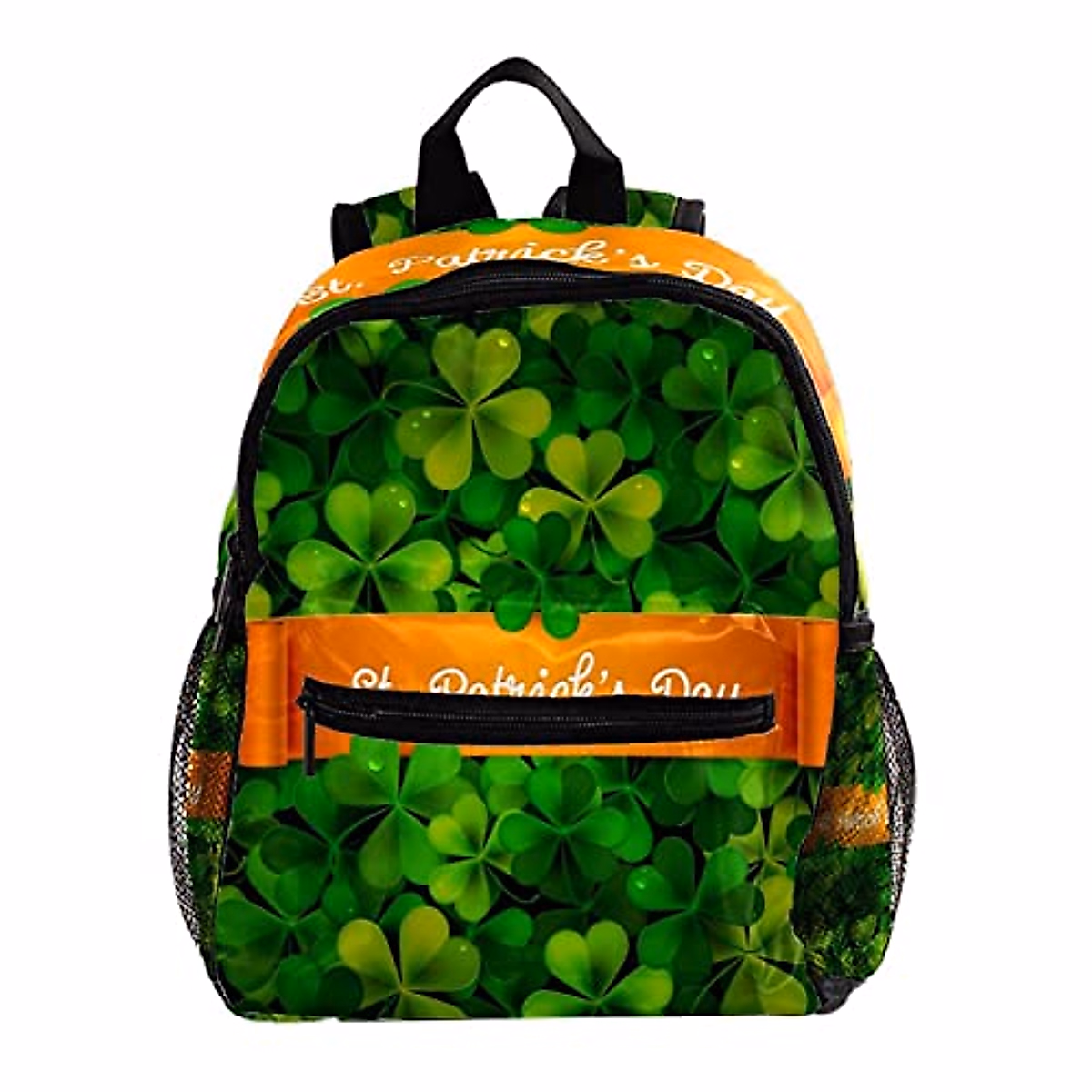 Small Backpack Travel Backpack,Carry On Backpack,st. patrick's day leaves,Women Mini Backpack Casual Daypack