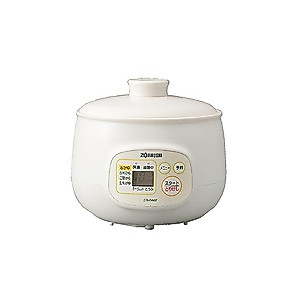 Zojirushi microcomputer porridge maker cup 5 cups of EG-DA02-WB White