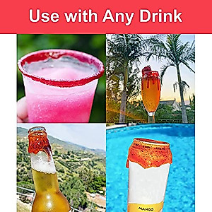 Cinco de Mayo Tropical Rim Dip Cocktail Rim Dressing (1 x 7.6 oz. Container)