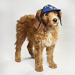 Snoop Doggie Doggs Deluxe Pet Baseball Hat, Halftime, X-Small
