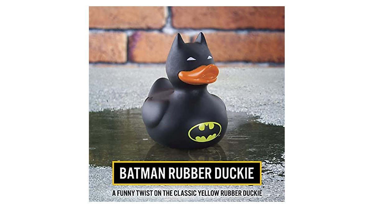 Batman Rubber Bath Duck | Fun Bathtime Toy