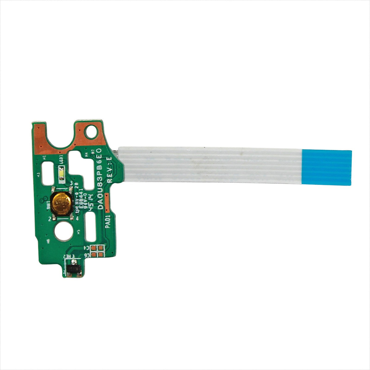 Zahara Power Switch Button Board with Ribbon Cable Replacement for HP Pavilion 14-N DA0U83PB6E0 15-N 732076-001 15-F 776780-001 15-f023wm 15-f024wm 15-f027ca 15-f033wm 15-f039wm 15-f048ca 15-f059wm