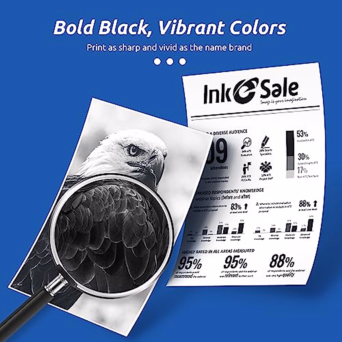 INK E-SALE Compatible Q5949X Q7553X Toner Cartridge Replacement for HP 49X Q5949X 53X Q7553X (Black 2Pack) for use in HP LaserJet P2015dn P2015 P2015d 1320 1320n 3390 3392 M2727nf P2014 P2010 Printer