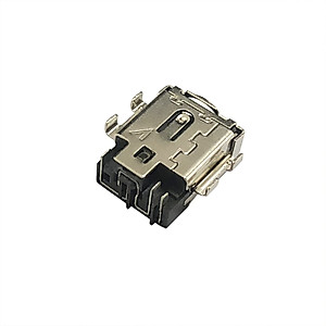 HSSDTECH Laptop AC DC Power Jack Charging Port Connector Socket Replacemet for MSI Stealth 15M A11UEK A11UE A11SDK A11SEK MS-1563