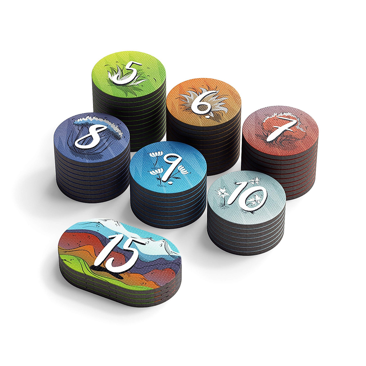 Mountain Goats - Board Game - 2 to 4 Players - 20 Minute Play Time