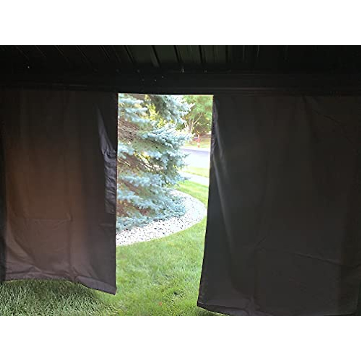Grill Gazebo Winter Cover by Outdoor Casual - Fits 6'x8' Gazebo and Grill Gazebos