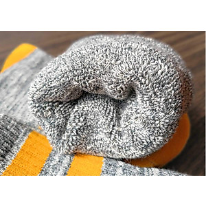 FEIDEER Women's Hiking Walking Socks, Multi-pack Outdoor Recreation Socks Wicking Cushion Low Cut Ankle Quarter Socks(5WSS18105-L)