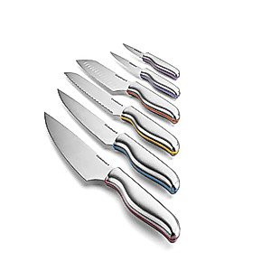Cuisinart C77-12PCS 12 PC Classic Cutlery Color Band Collection