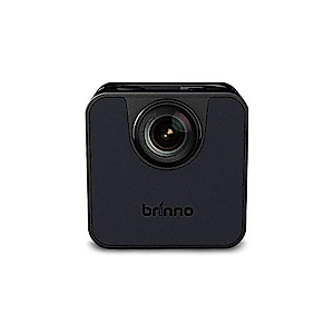 BRINNO TLC120 HDR TIME Lapse WI-FI Camera, with Brinno Camera App Control for iOS Only, Perfect for Work from Home, Quarantine, Self-Isolation, Home School, IPX4 Splash Proof and Weather Resistant