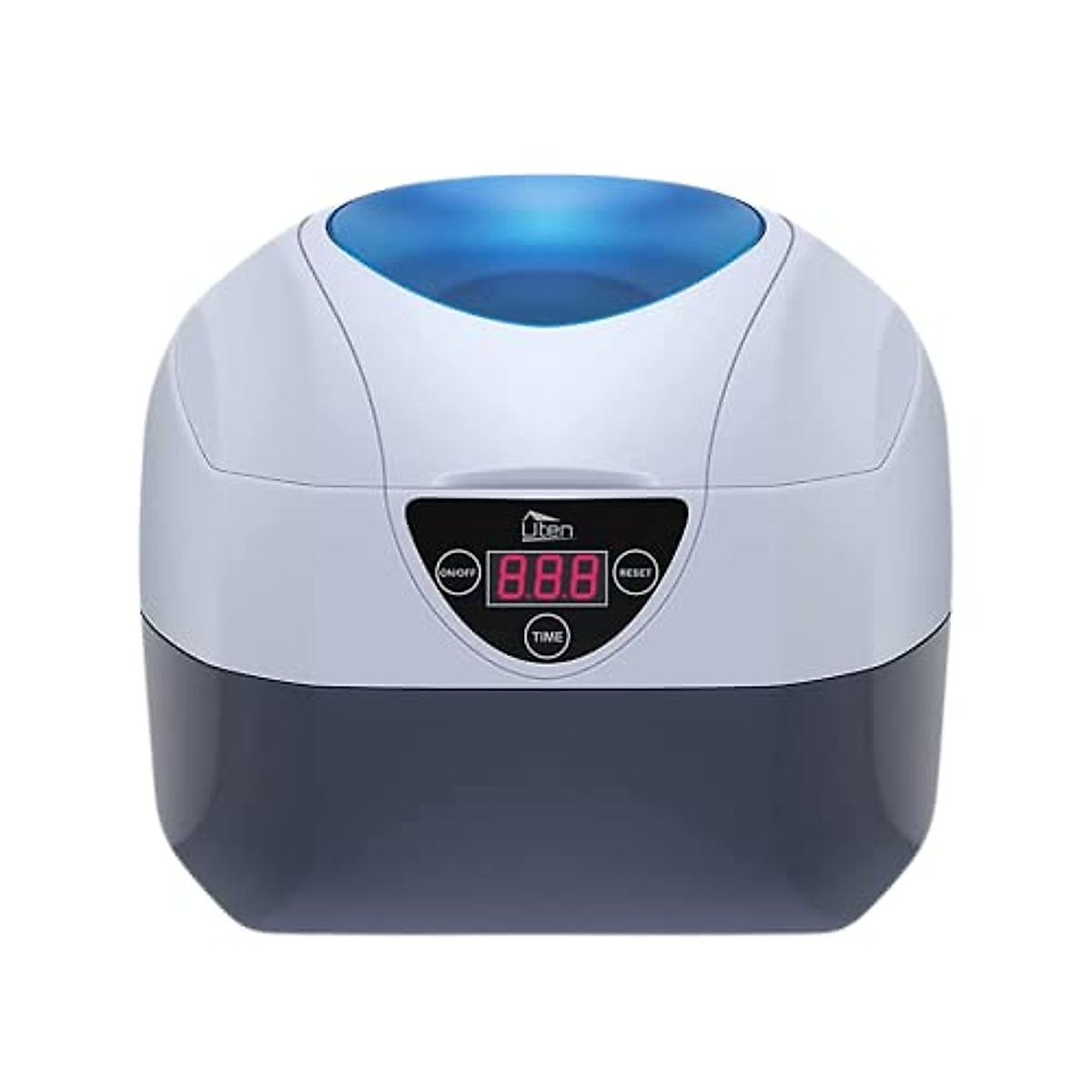 Ultrasonic Cleaner Low Noise Wash Machine for Cleaning Eyeglasses Jewelrys Watches Razors Dentures Combs Tools Instruments - 750 ml