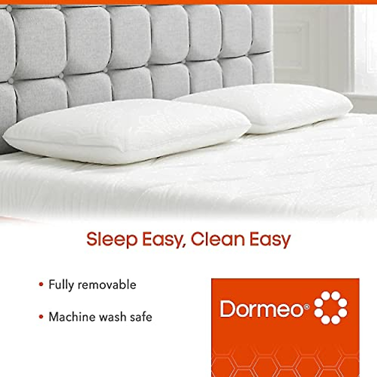 The Premium Mattress Topper by Dormeo (California King) and True Evolution Pillow Bundle