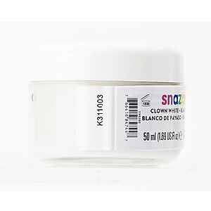 Snazaroo Face and Body Paint, Clown White, 50ml