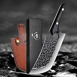 Moontay Meat Cleaver Knife & Butcher Knife