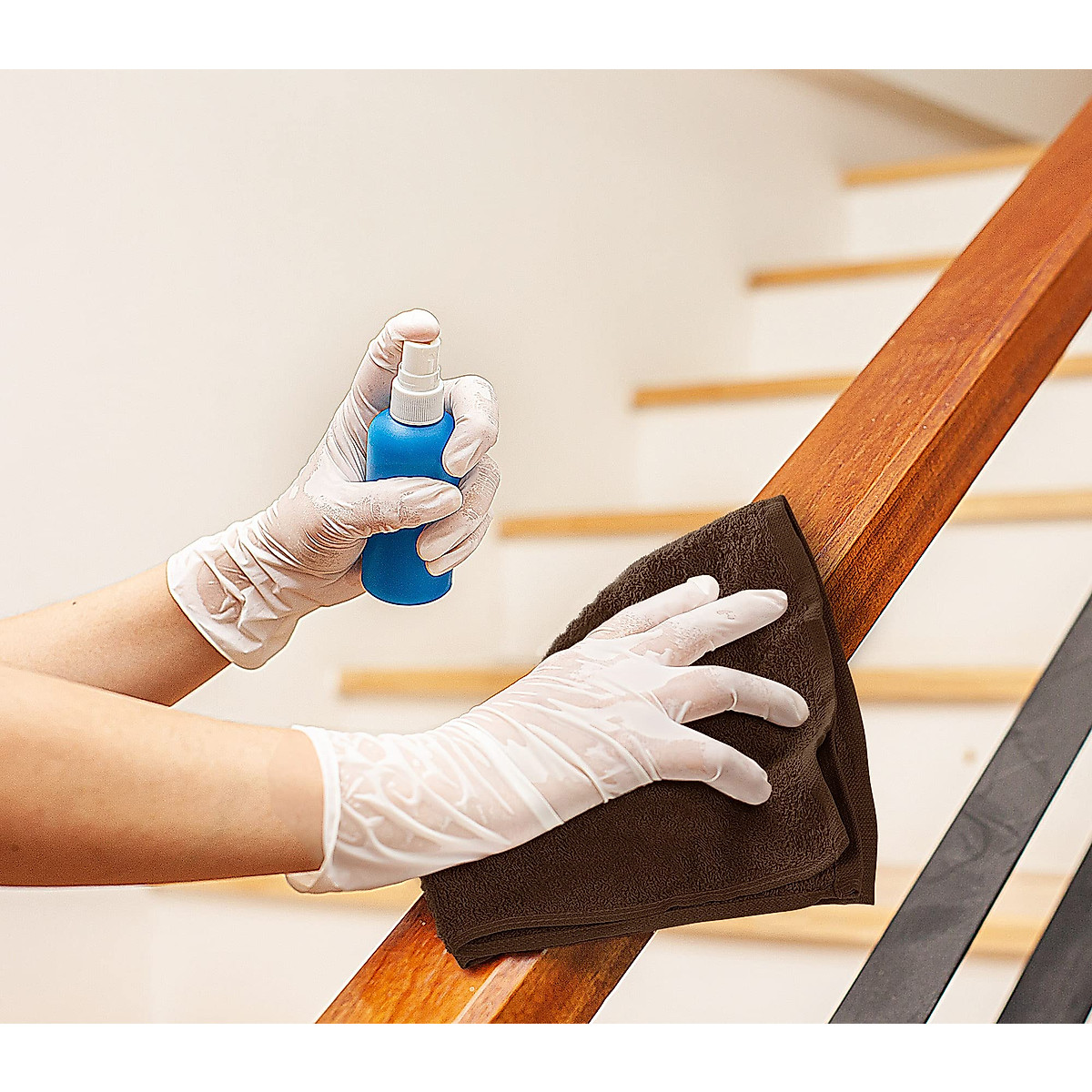 Utopia Towels Bundle of 24 Kitchen Dish Towels & Bar Mops - 12 Pack Tea Towels - 12 Pack Bar Towels - 100% Ring Spun Cotton - Soft, Absorbent & Multipurpose (Brown)