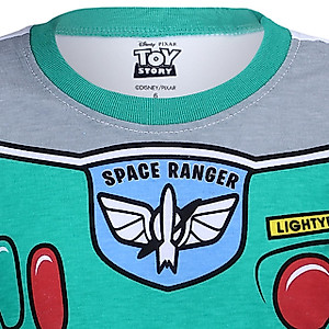 Disney Toy Story Boys Short Sleeve T-Shirt and Pants Set for Toddler and Little Kids