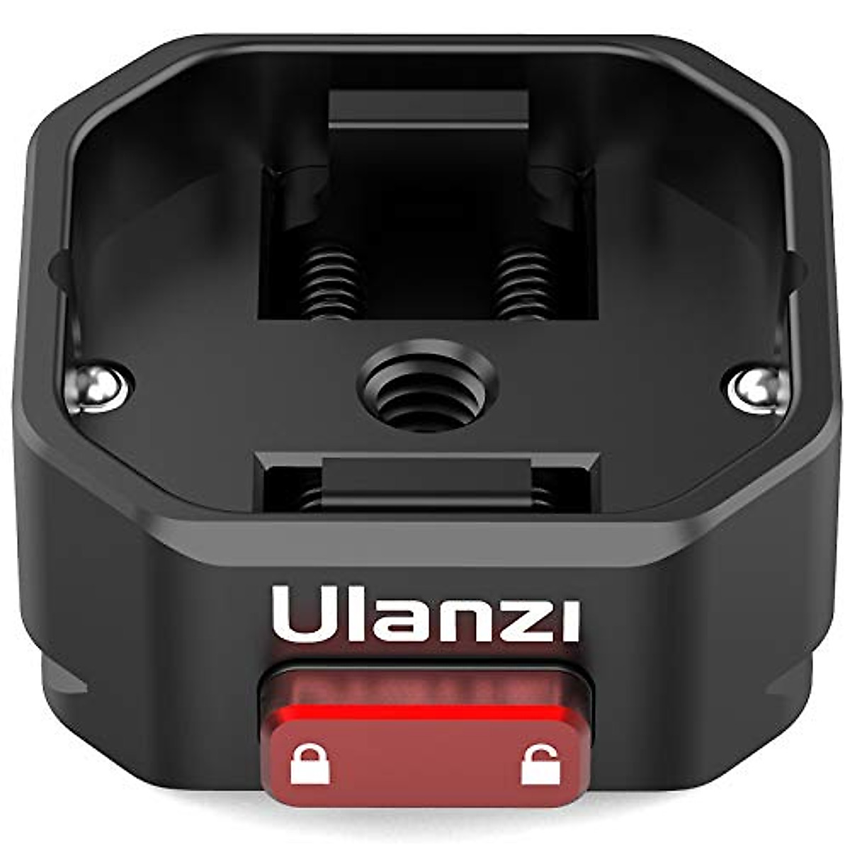 Upgrade Claw Quick Release Plate Camera Mount w Arca Swiss Slot, DSLR Stabilizer Adapter Compatible with Sony/Nikon/Canon Cameras Zhiyun/DJI/Moza Gimbal/Slider/Tripod Plate 1/4" Screw Video Shooting