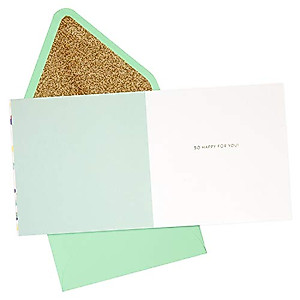 Hallmark Signature Congratulations Card or Graduation Card (Confetti)