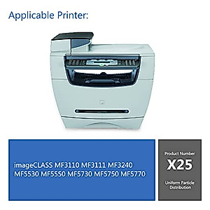 BIGSPCE X25 8489A001AA Toner Cartridge 1-Pack Compatible X25 Black Toner Replacement for Canon X25 imageCLASS MF3110 MF3111 MF3240 MF5530 MF5550 MF5730 MF5750 MF5770 Printer