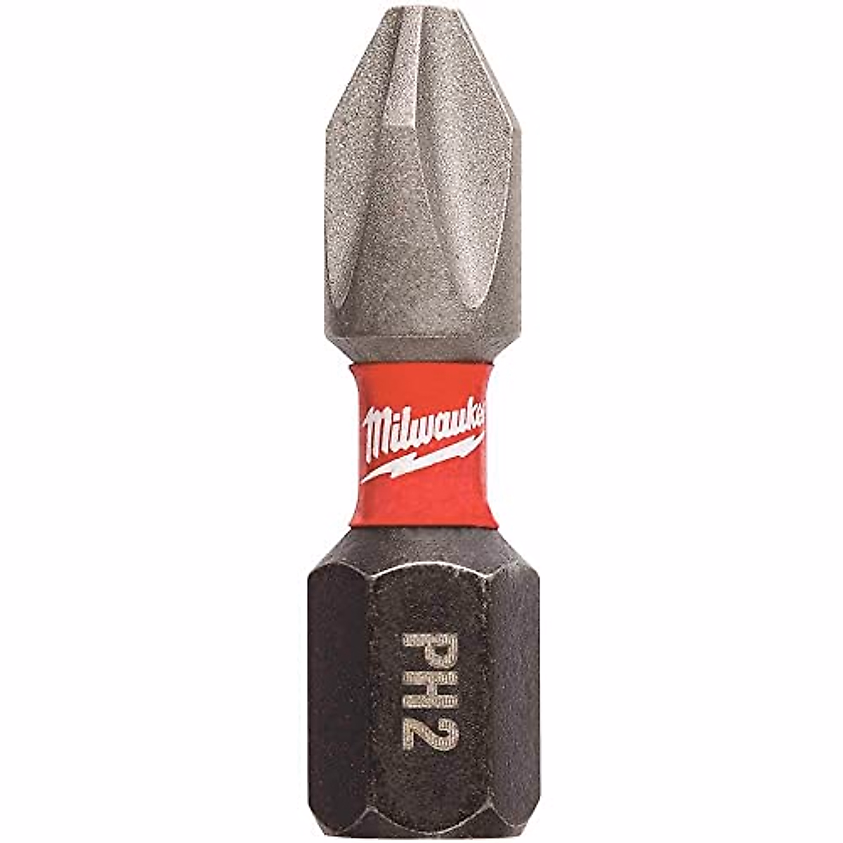 Milwaukee Electric Tool 48-32-4604 Shockwave Impact Duty insert Bit, NO 2, Phillips, 1" OAL, Proprietary Steel