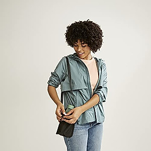 Vera Bradley Women's Recycled Lighten Up Reactive Deluxe Water Bottle Crossbody Sling Bag, Prairie Paisley, One Size