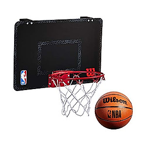 WILSON NBA Team Forge Pro Mini Basketball Hoop (+ 30 Team Stickers)
