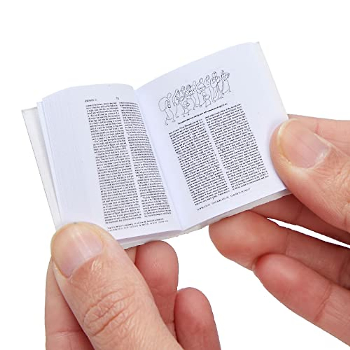 Juvale Bible Keychains - 12-Pack Mini Bible Keychain, Jesus Keychain, Miniature Holy Bible, Religious Keyrings, Religious Favors for Baptism, Church, Communion, English, Gold, 1.4 x 3.3 x 0.5 Inches