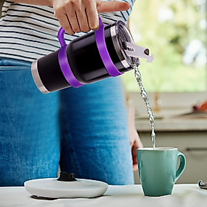 Irenare 20 Pack Tumbler Handle Nonslip Tumbler fit for 30oz Portable Cup Compatible with RTIC, SUNWILL, Tervis Travel Tumbler Coffee Mug, 5 Colors