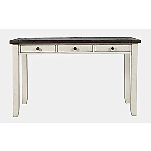 Jofran Madison County Reclaimed Pine USB Charging Farmhouse Desk