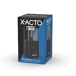X-ACTO® Powerhouse® Electric Pencil Sharpener, Black