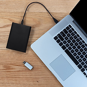 SOLUSTRE Hard Drive HDD 128G External Hard Drive Portable Mobile SSD Mini Expansion Hard Disk Portable Hard Drive External Hard Drive Black Portable External Hard Drive HDD