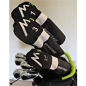 Tall Mens Golf Set Complete - Taylor Fit Custom Made Clubs +1" Length Regular Flex Shafts