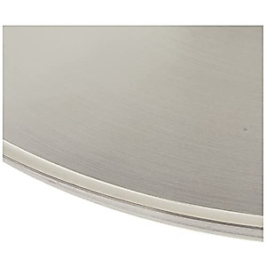 Update International Stainless Steel Stock Pot Cover, 24-Quart, Silver