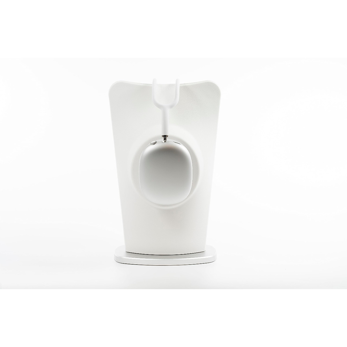 Delta stand.Headphone Stand.Quality Materials.White.