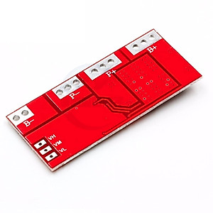 QIAONAI sh84 3S/ 4S 30A High Current Li-ion Battery 18650 Charger Protection Board 14.4V 14.8V 16.8V Overcharge Integrated Circuit (Color : 3S)