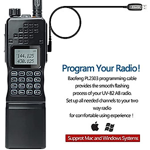 2 Pack Baofeng AR-152 10W ham Radio Powerful Military Grade Radio 12000mAh Battery Long Range Walkie Talkie with ar-152a cs tactical antenna and programming cable Two Way Radio Full Set