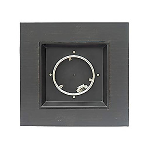 Christopher Knight Home Solomon Outdoor 33-Inch Square Fire Pit, Brushed Brown